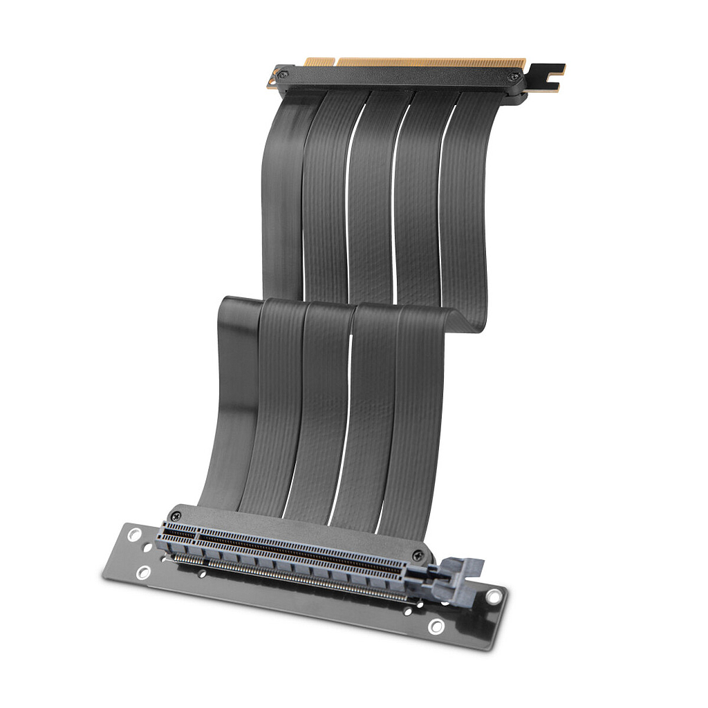 Cable de Poder YEYIAN, PCI-E Riser Mirage, 4.0, 420mm, Color Negro, QI ...